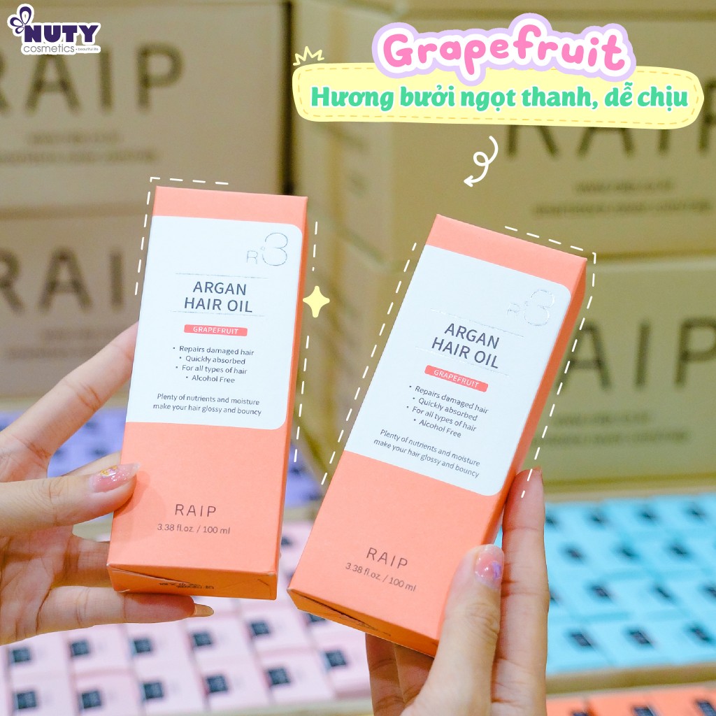 Dầu Dưỡng Tóc Raip R3 Argan Hair Oil Elegance (100ml) | Shopee Việt Nam