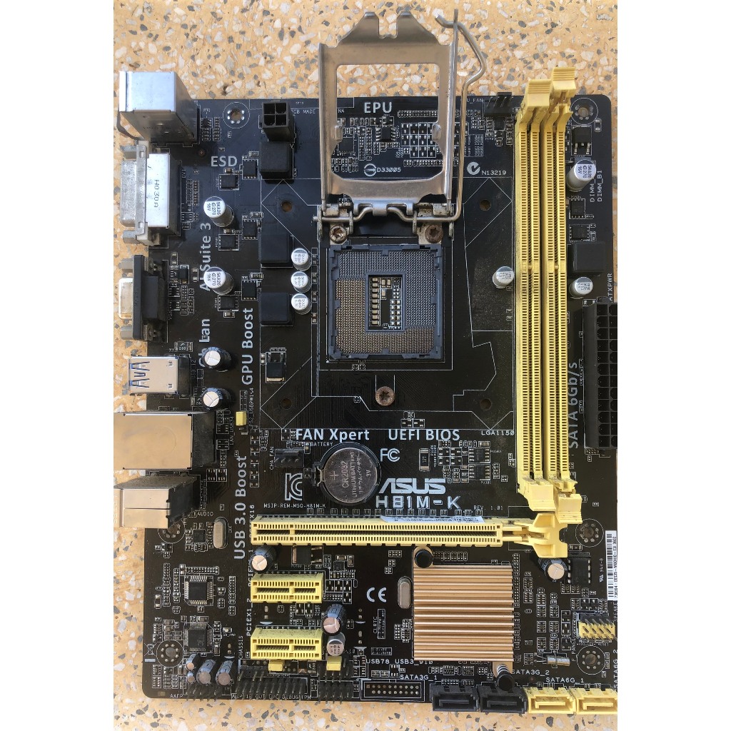 Main ASUS H81M-K (xác) | Shopee Việt Nam