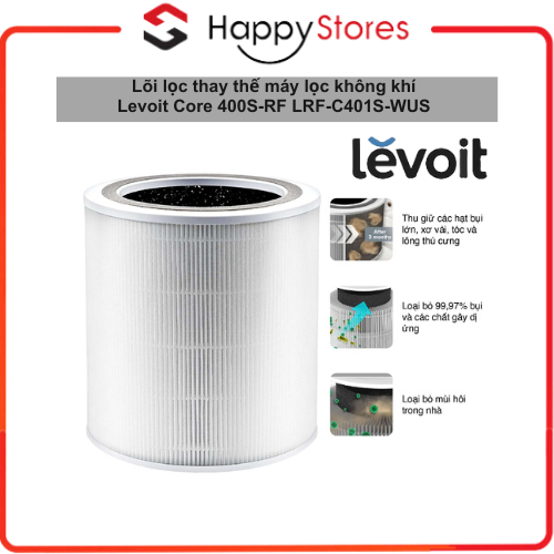 Lõi lọc thay thế máy lọc không khí Levoit Core 400S-RF LRF-C401S-WUS ...