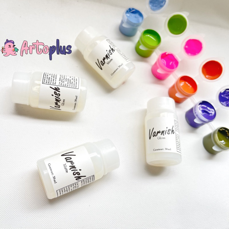 Gel phủ bảo vệ Artoplus Varnish 30ml | Phủ bóng, phủ mờ, phủ bảo vệ ...