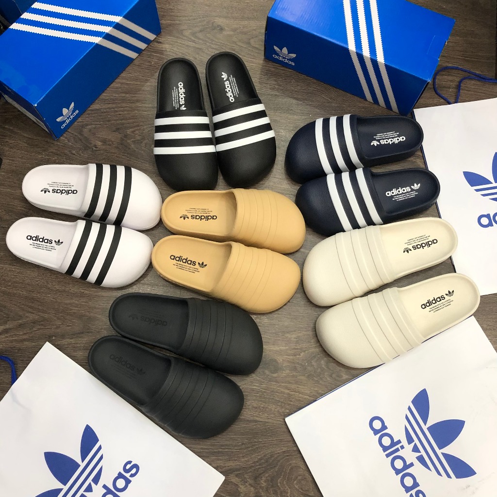Chính hãng-FAKE đền gấp 10] DÉP QUAI NGANG ADIDAS ADIFOM ADILETTE ...