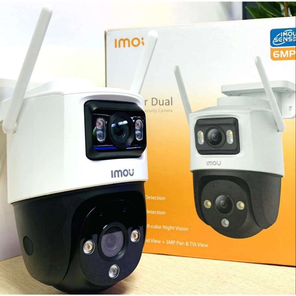 Camera 2 Mắt Kép Ngoài Trời iMOU Cruiser Dual 6MP/10MP IPC-S7XP-10M0WED ...