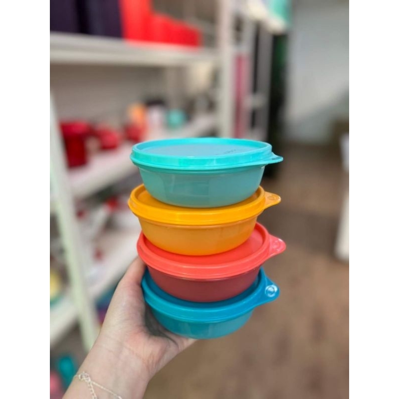 TUPPERWARE Bộ 4 bát tròn junior modular bowl 300ml, chính hãng | Shopee ...