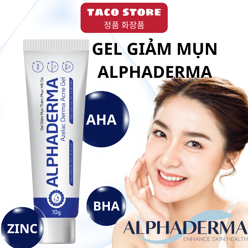 Kem Mụn và Thâm Alphaderma Azelac Derma Acne Gel 10g | Shopee Việt Nam