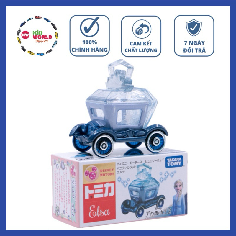 Xe mô hình Tomica Box Disney Motors Elsa. MS: 900. | Shopee Việt Nam