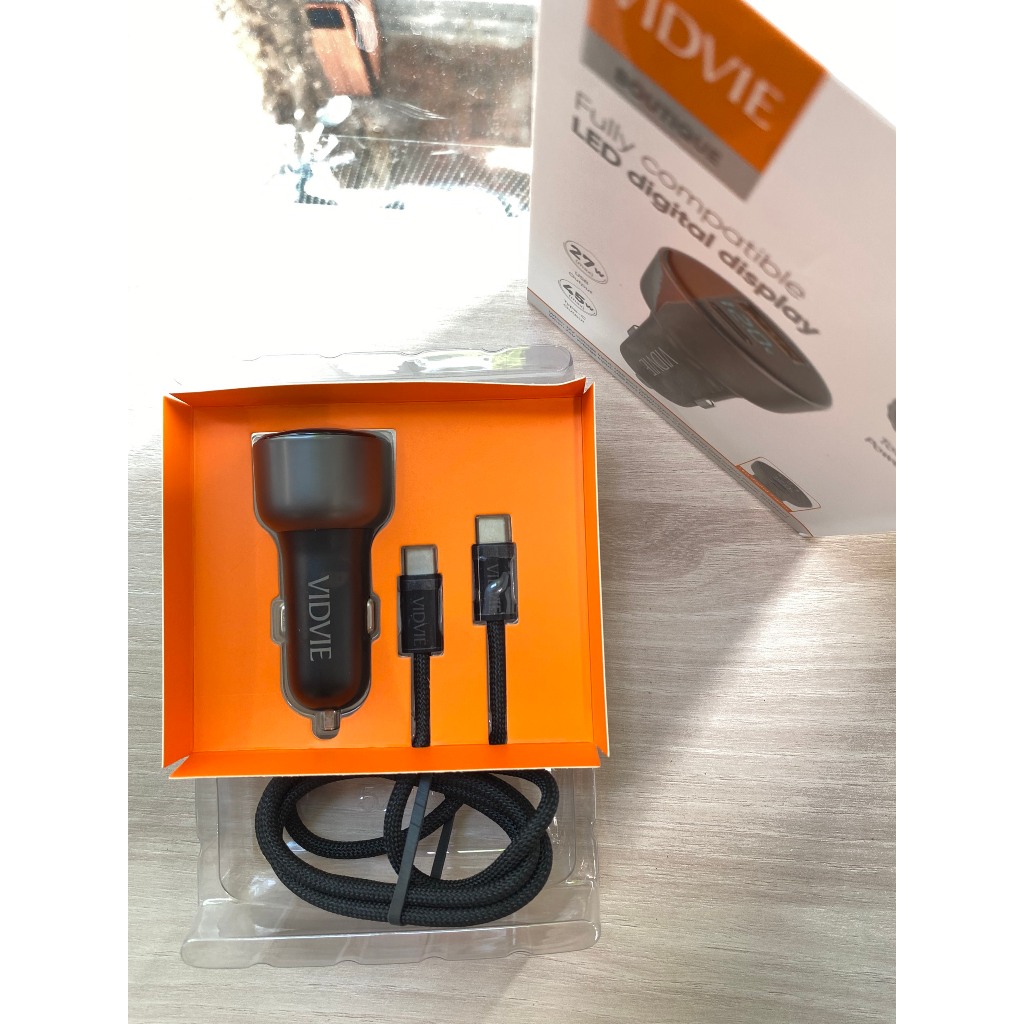 Tẩu sạc nhanh đa năng Vidvie CC521C | Shopee Việt Nam