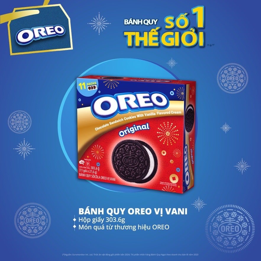 BÁNH QUY OREO VANI HỘP 11 GÓI | Shopee Việt Nam
