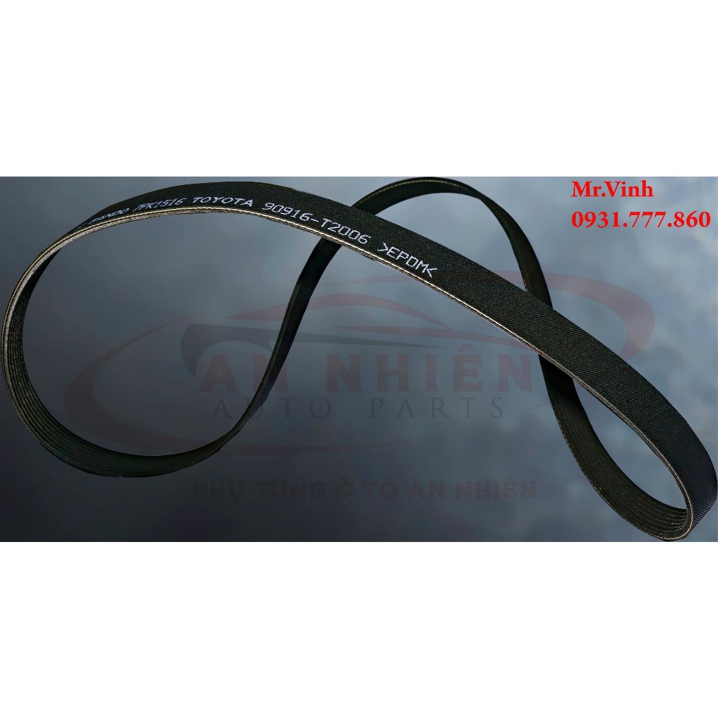 Dây Curoa Tổng Toyota Hilux - Fortuner Chính Hãng (90916T2006) | Shopee ...