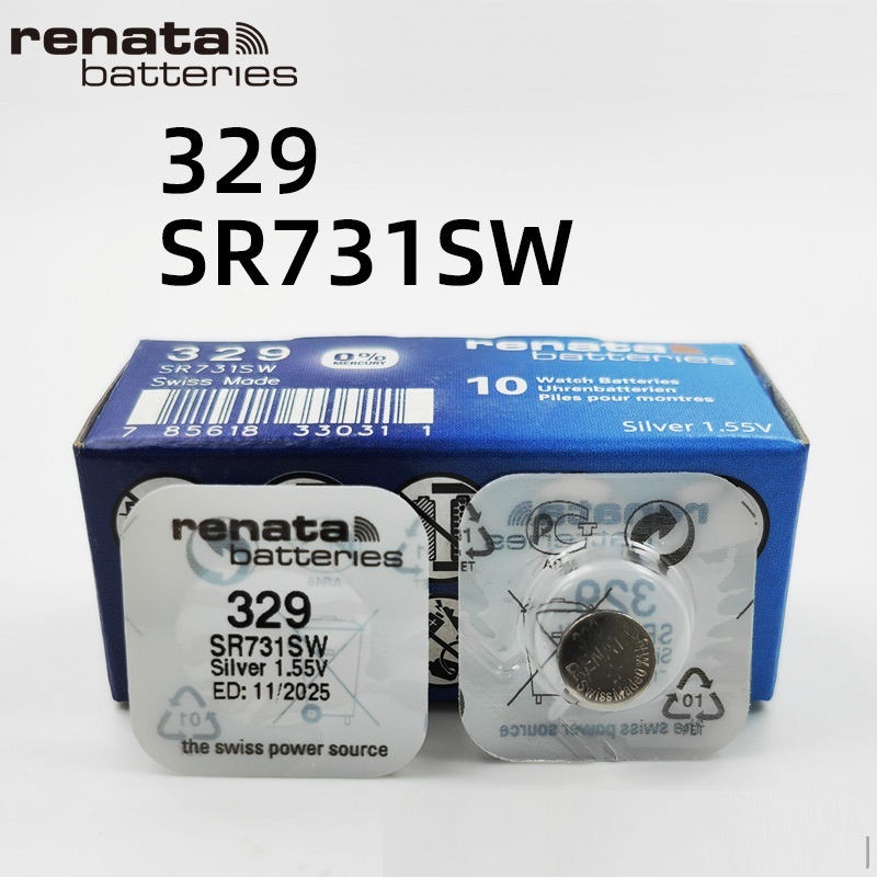 Pin Đồng Hồ Renata Thụy Sĩ 1,55v SR626/ 621/ 920/ 616/ 716/ 516/ 512 ...