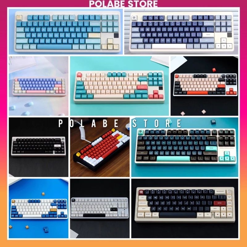 Keycap SA Rome Sea Salt Lemon SA QXA Profile bàn phím cơ BoW wob Banana ...