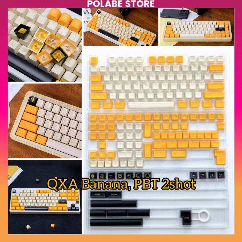 Keycap SA Rome Sea Salt Lemon SA QXA Profile bàn phím cơ BoW wob Banana ...