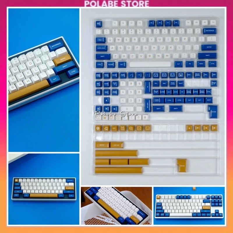 Keycap SA Rome Sea Salt Lemon SA QXA Profile bàn phím cơ BoW wob Banana ...