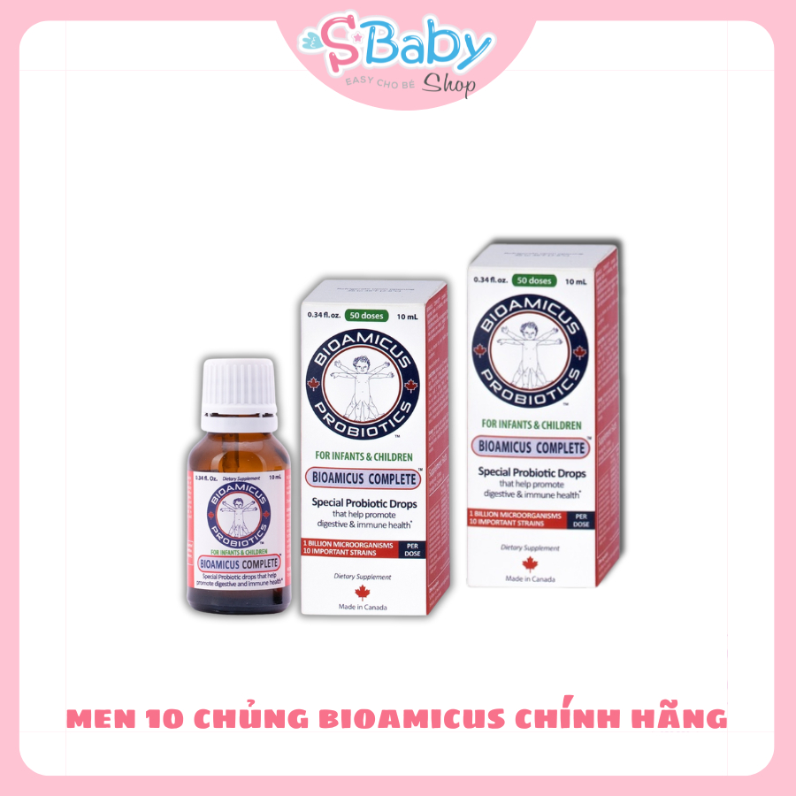 Men vi sinh 10 chủng BioAmicus Complete 10ml nhập khẩu chính hãng ...