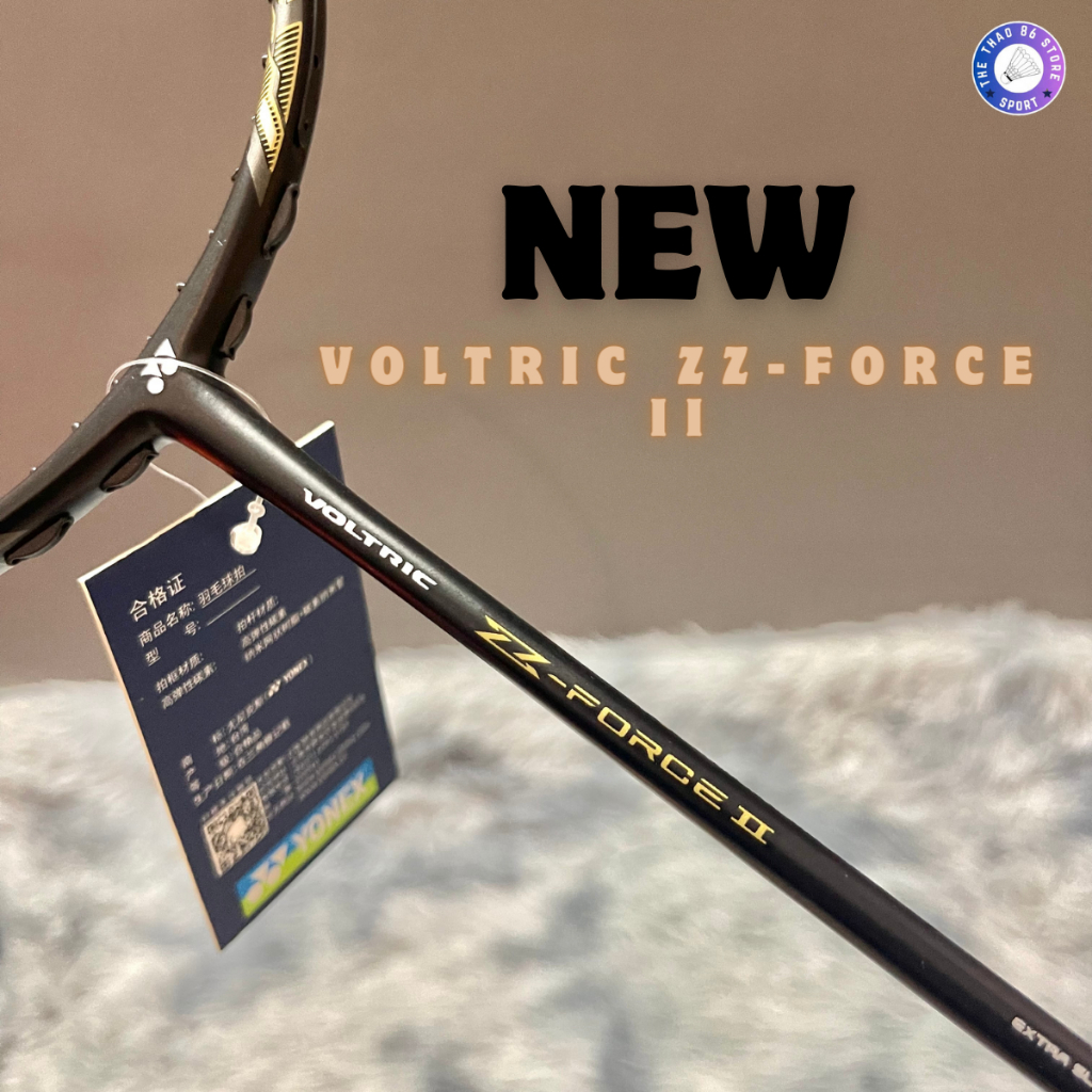 VỢT CẦU LÔNG Y.NEX VOLTRIC Z.FORCE II BLACK ,CĂNG MAX 13.5 KG BẢN ĐẸP ...