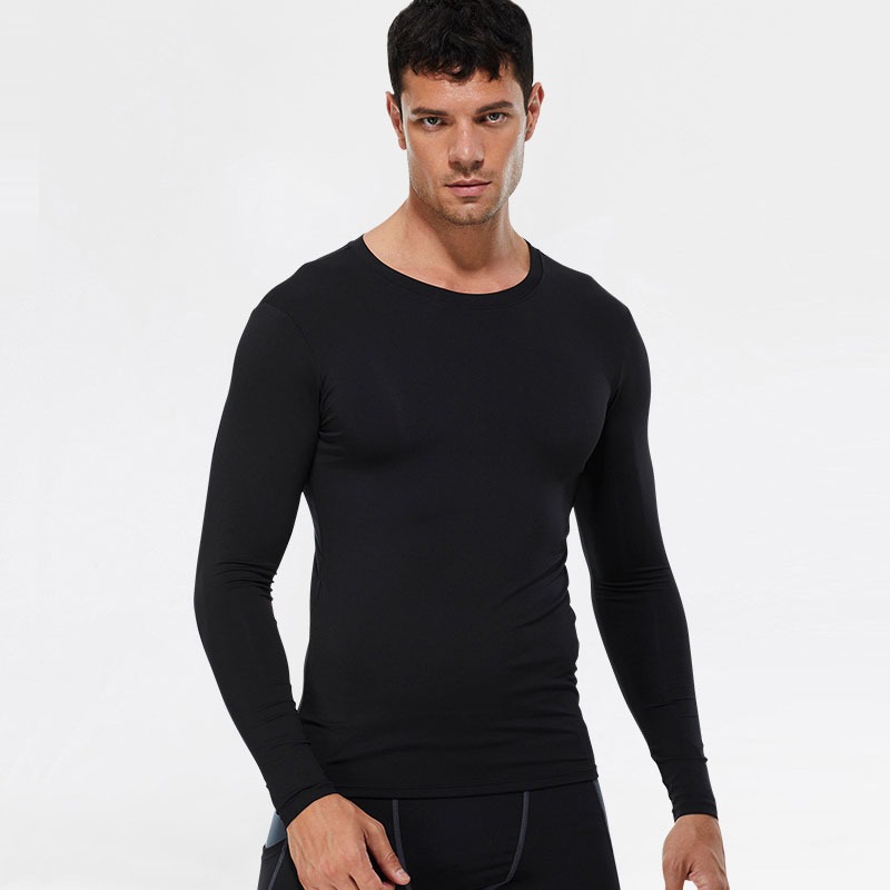 Áo giữ nhiệt thun nam dài tay body size 35-75kg thể thao chất thun mềm ...