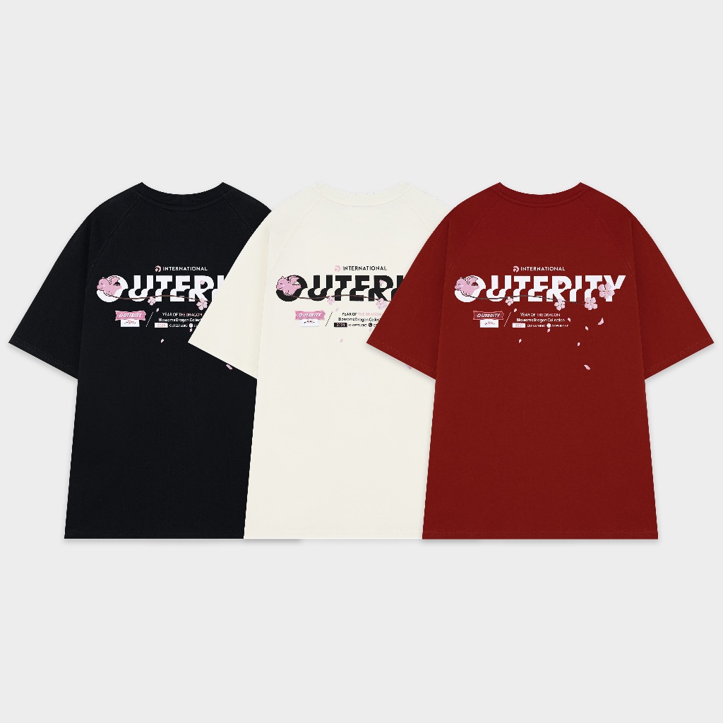 Áo Thun Outerity Pinky Draco / D&B Collection / Unisex Localbrand | Shopee Việt Nam