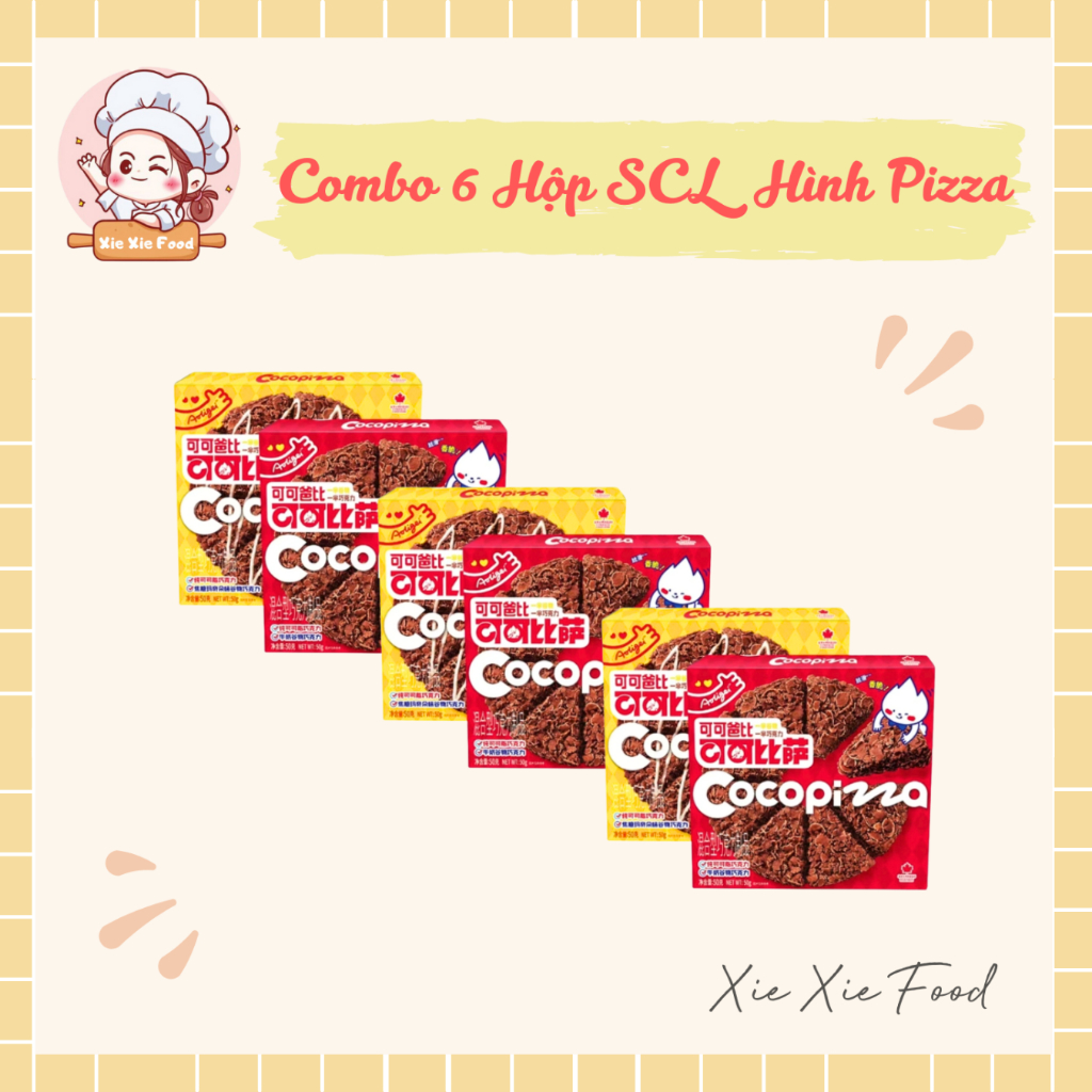 Socola hình pizza (loại hộp nhỏ) | Shopee Việt Nam