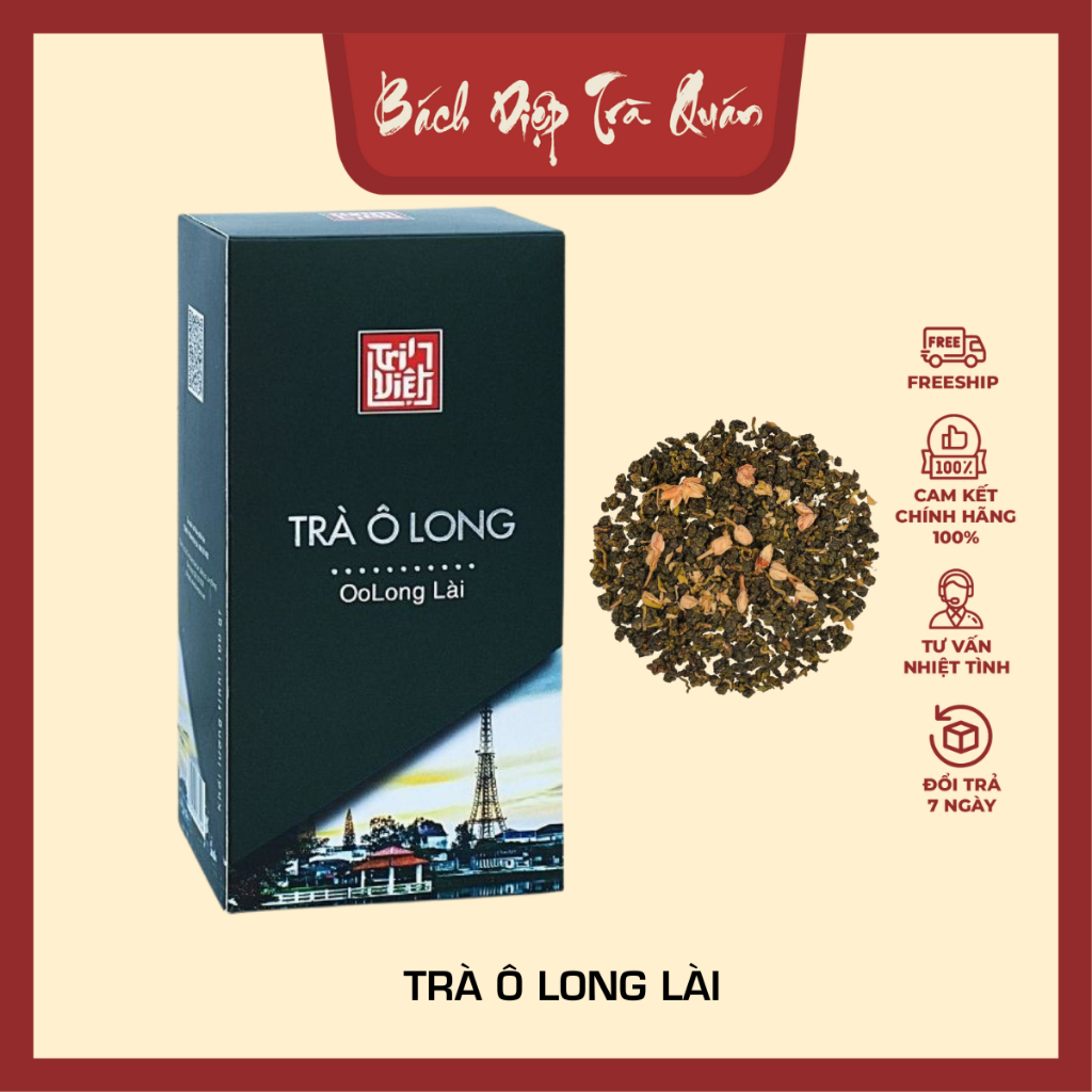 Trà Ô Long ( Olong/ Oolong) Lài Trí Việt 100g - Hương Lài Tự Nhiên, Trà Ngon Hảo Hạng | Shopee ...