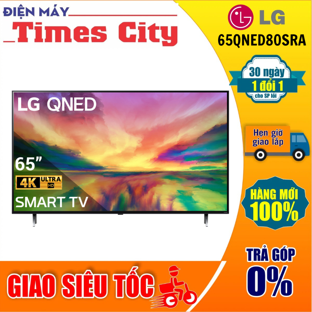 Smart Tivi QNED LG 4K 65 inch 65QNED80SRA | Shopee Việt Nam