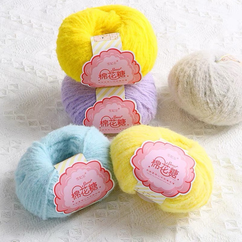 Len kẹo bông Sweet Candy Xuefeier 40gr | Shopee Việt Nam