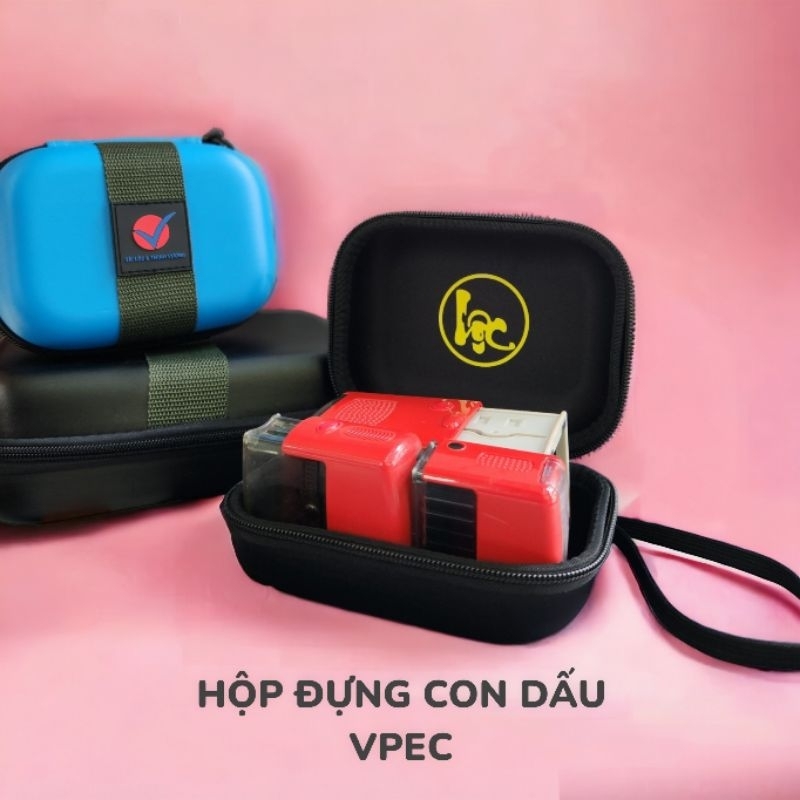 Hộp đựng dấu công ty VPEC (Hộp nhỏ đựng 2-3 dấu) | Shopee Việt Nam