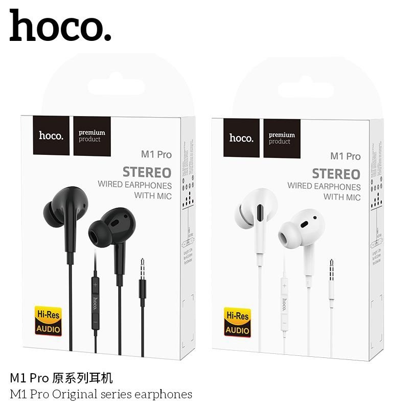 Tai nghe có dây M1 Pro/M101 [CHÍNH HÃNG HOCO] có mic cáp 1,2m jack tròn 3,5 | Shopee Việt Nam
