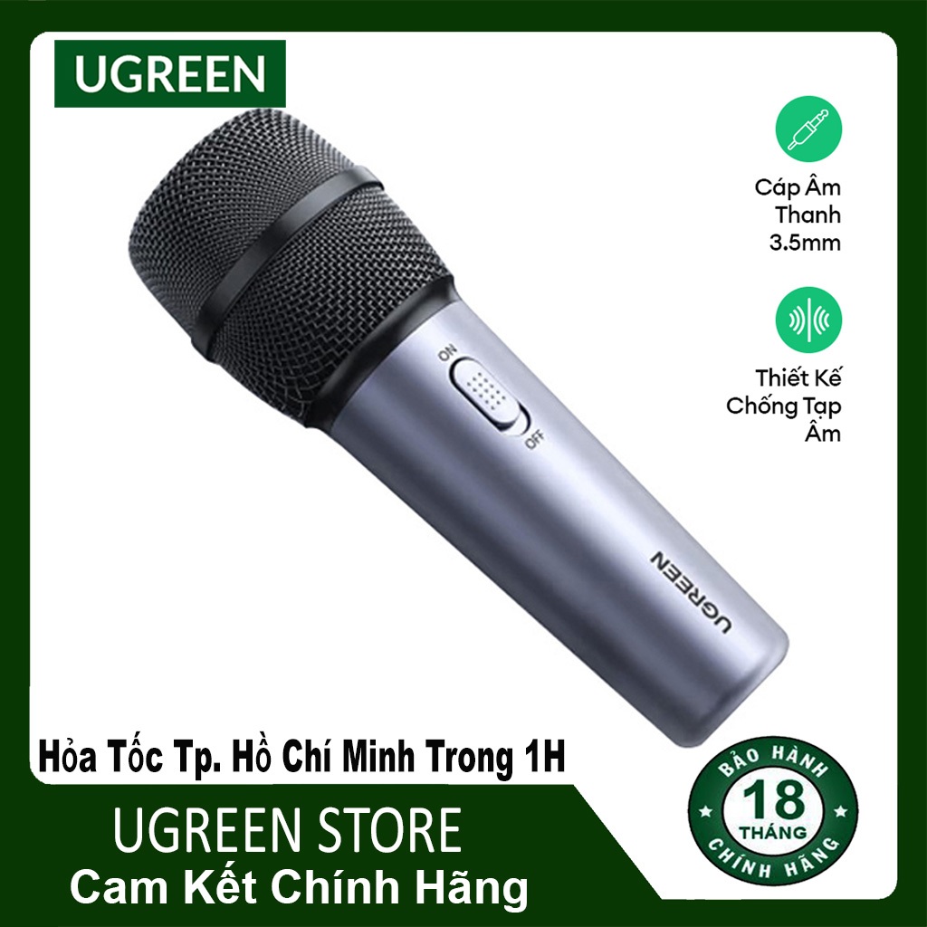 Microphone dùng karaoke livestream chuyên nghiệp Ugreen CM427 Hàng ...