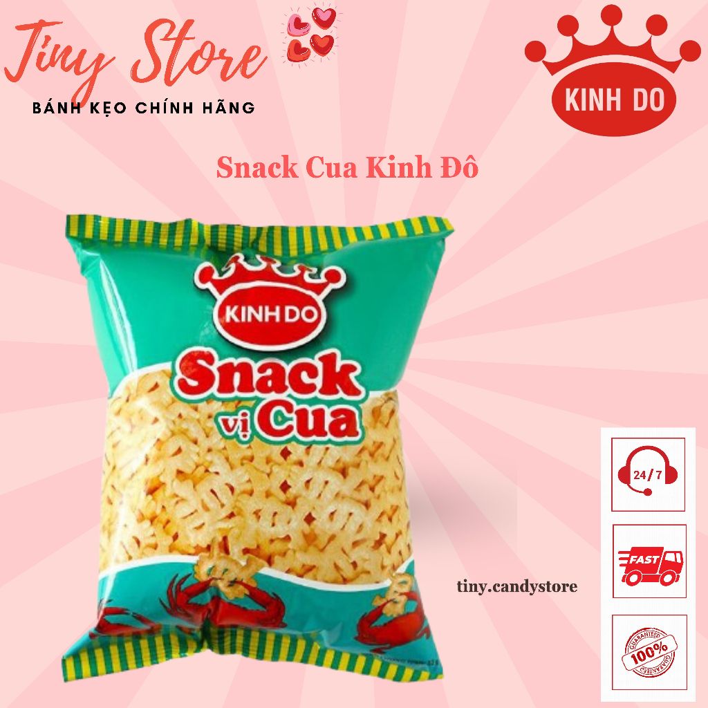 Snack Cua Kinh Đô - Bim Bim Cua Xanh gói 32gr | Shopee Việt Nam