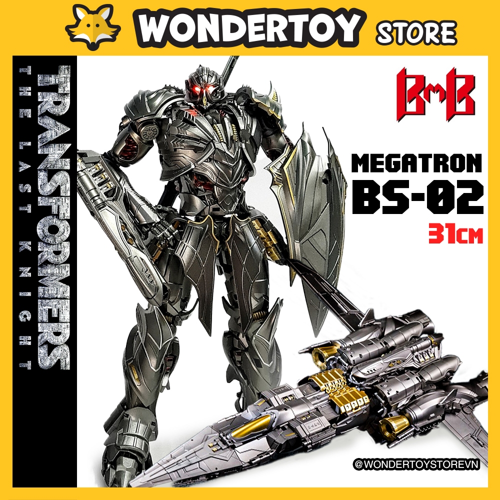 [Sắp về] Mô Hình BMB Megatron BS-02 (UT-R03) TF TLK Robot Biến Hình Máy Bay 31cm | Shopee Việt Nam