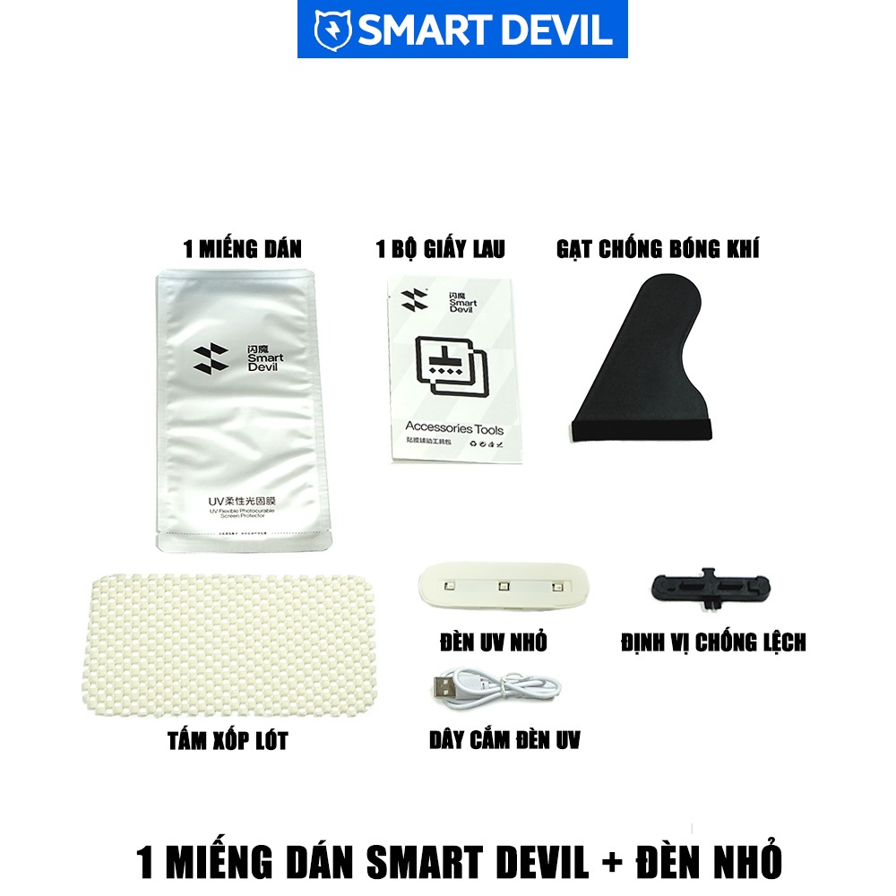 Dán màn hình Samsung Galaxy S23 Ultra / S24 Ultra / S22 Ultra PPF UV Smart Devil full màn dẻo ...