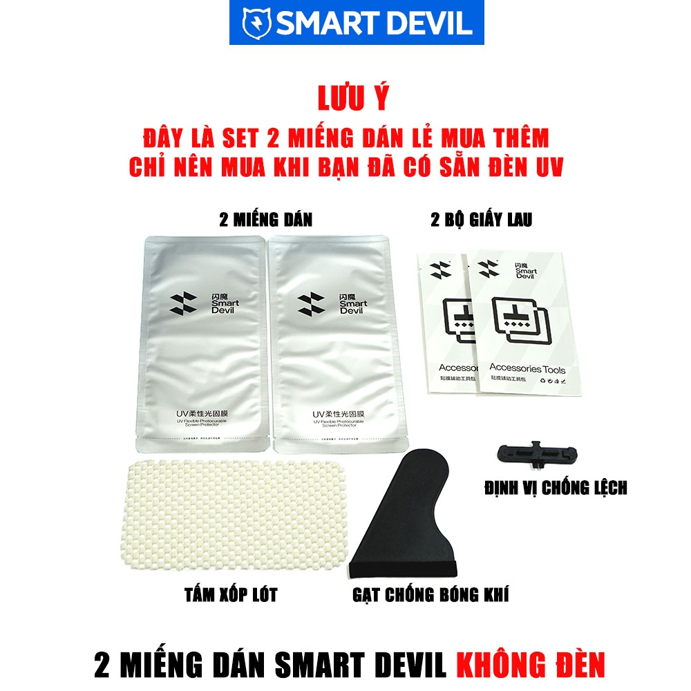Dán màn hình Samsung Galaxy S23 Ultra / S24 Ultra / S22 Ultra PPF UV Smart Devil full màn dẻo ...