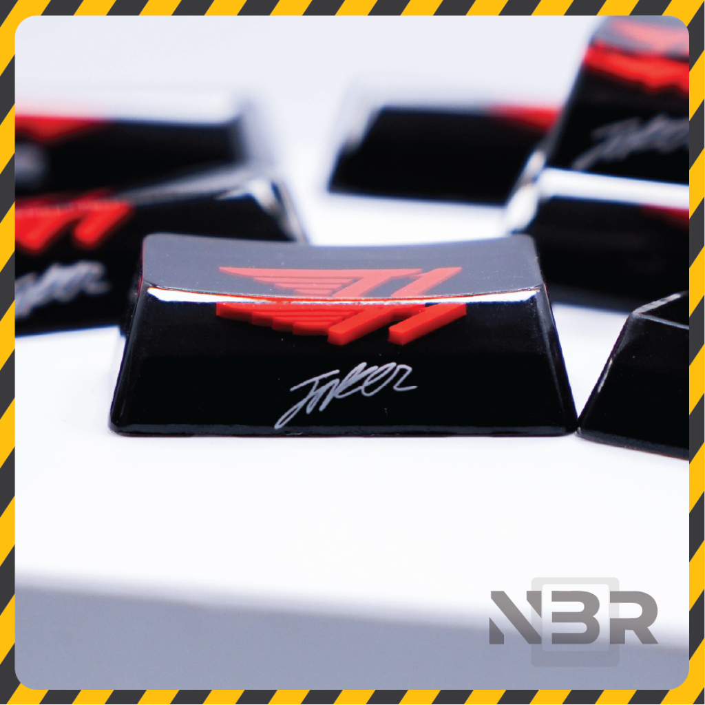 Keycap Logo T1 LOL Kèm chữ Ký Faker trang trí bàn phím cơ | Shopee Việt Nam