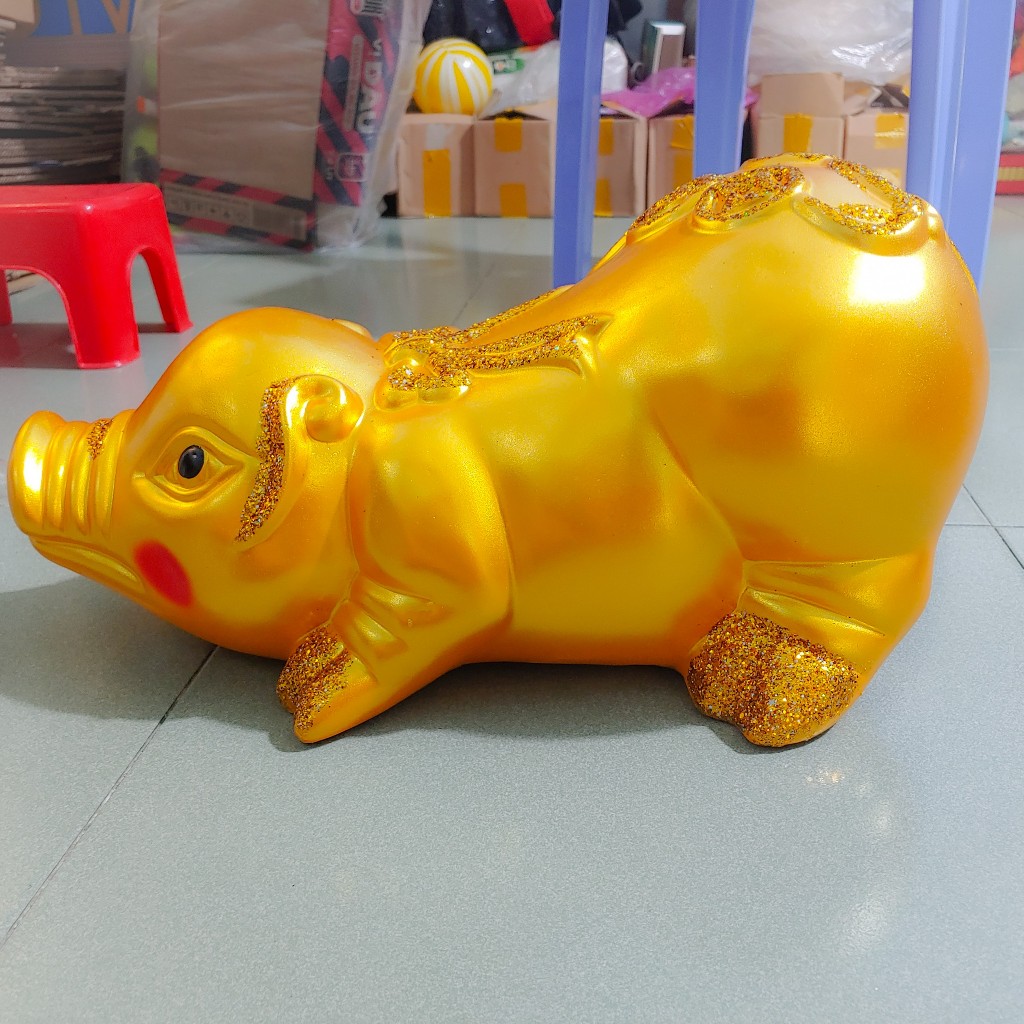 Heo đất khổng lồ dài 45cm Lợn đất khổng lồ dài 45cm | Shopee Việt Nam