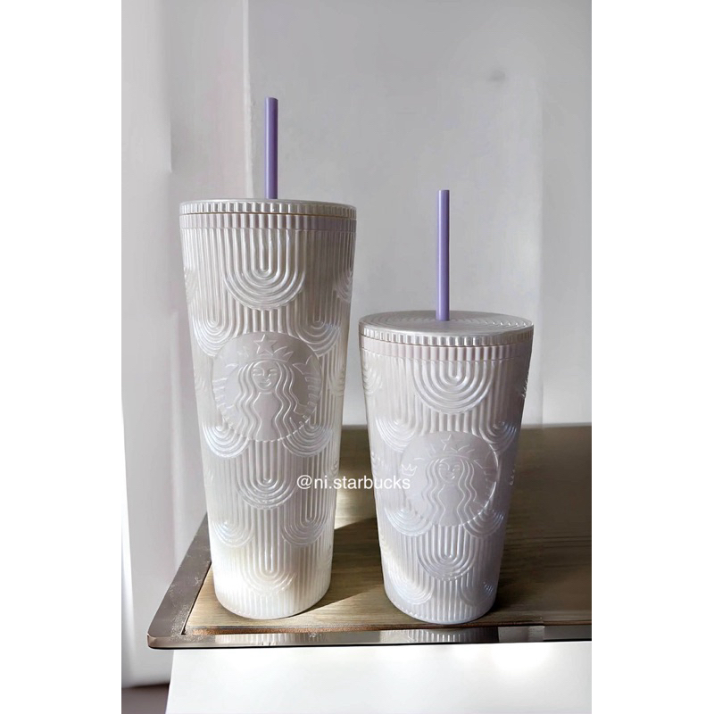 [CHÍNH HÃNG] Ly Cold Cup Vỏ sò Trắng SB USA 2023 | Shopee Việt Nam