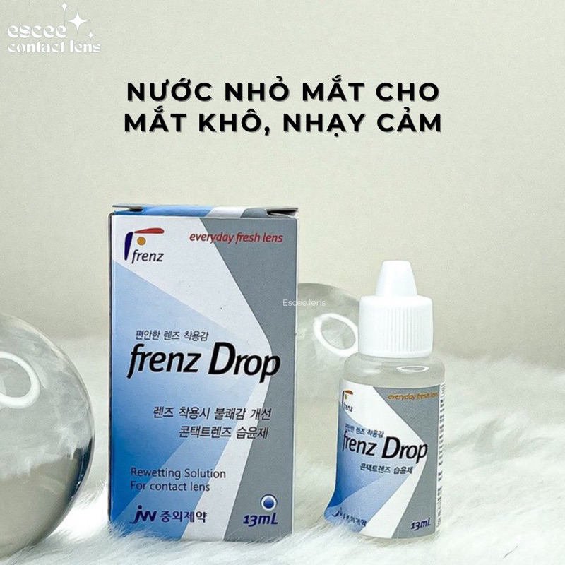 NHỎ MẮT DREAM EYE (mẫu mới của Frenz B5) Cấp Ẩm Khi Đeo Lens - Dung ...