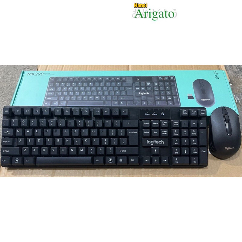 Combo Bàn Phím Và Chuột không dây Logitech MK290- Thiết Kế Tinh Tế ...