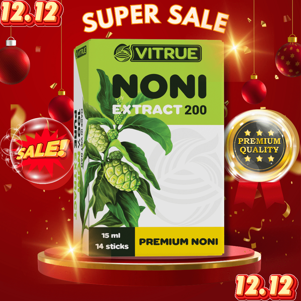 Vitrue noni vitrue tinh chất từ trái nhàu nhuận tràng ổn định đường huyết tăng cường hệ miễn ...