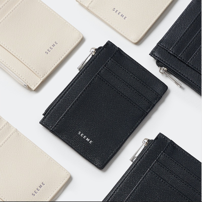 Ví đựng thẻ có khóa kéo SEEME Mina Cardholder | Shopee Việt Nam