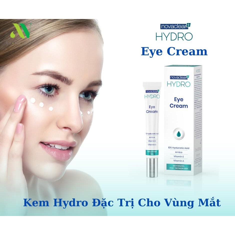 Kem Mắt Giảm Nhăn, Chống Lão Hóa Vùng Mắt Novaclear+ HYDRO Eye Cream ...