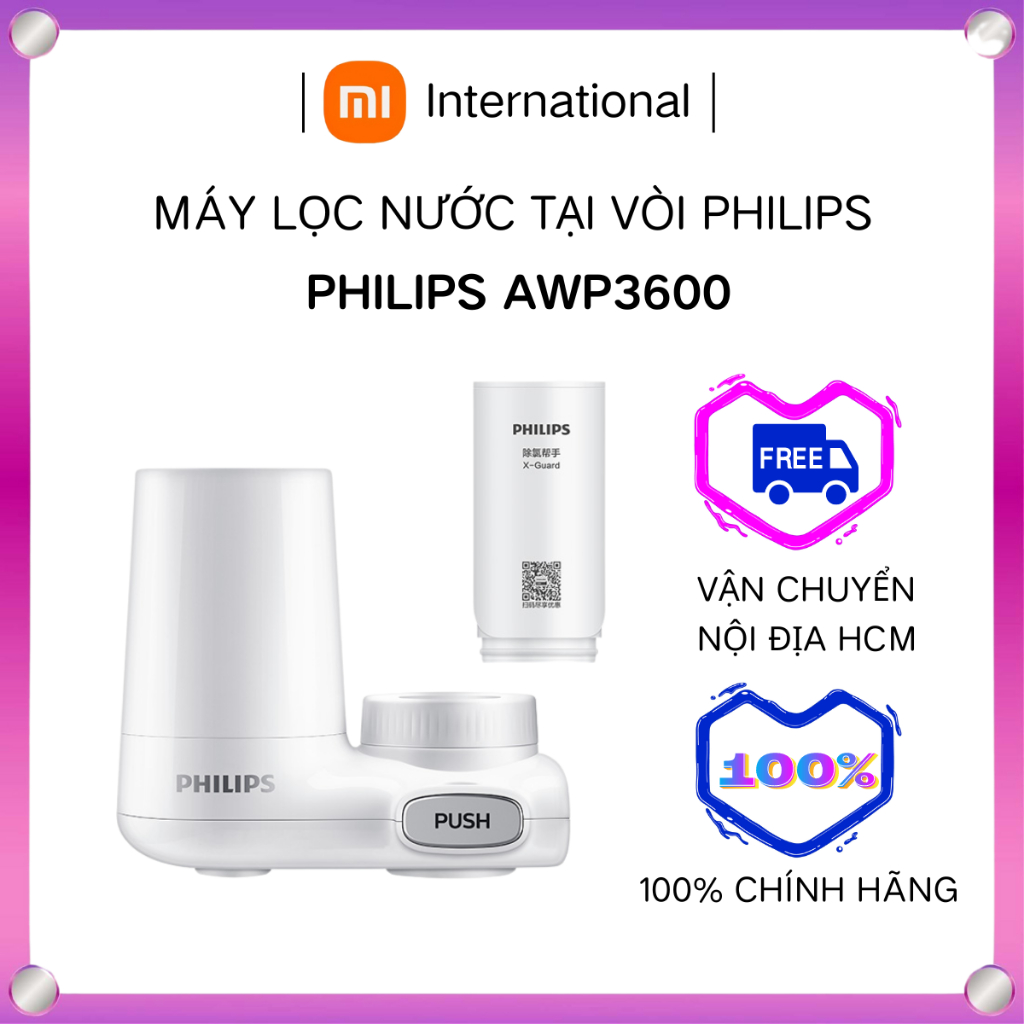 Máy Lọc Nước Tại Vòi Philips AWP3600 (1 Lõi Lọc X-Guard Trong Thân Máy ...