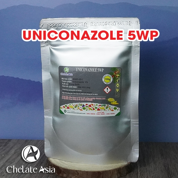 Uniconazole 5WP (Ức chế sinh trưởng, tạo dáng cây) gói 100g | Shopee ...