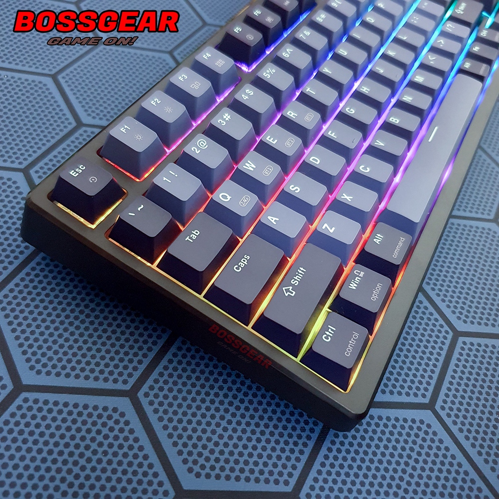 Bàn phím cơ không dây E-DRA EK375 PRO, 3 modes, LED RGB, mạch xuôi ...