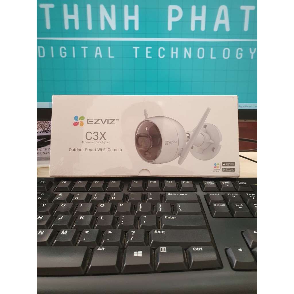 Camera Wifi ngoài trời EZVIZ C3X | Shopee Việt Nam