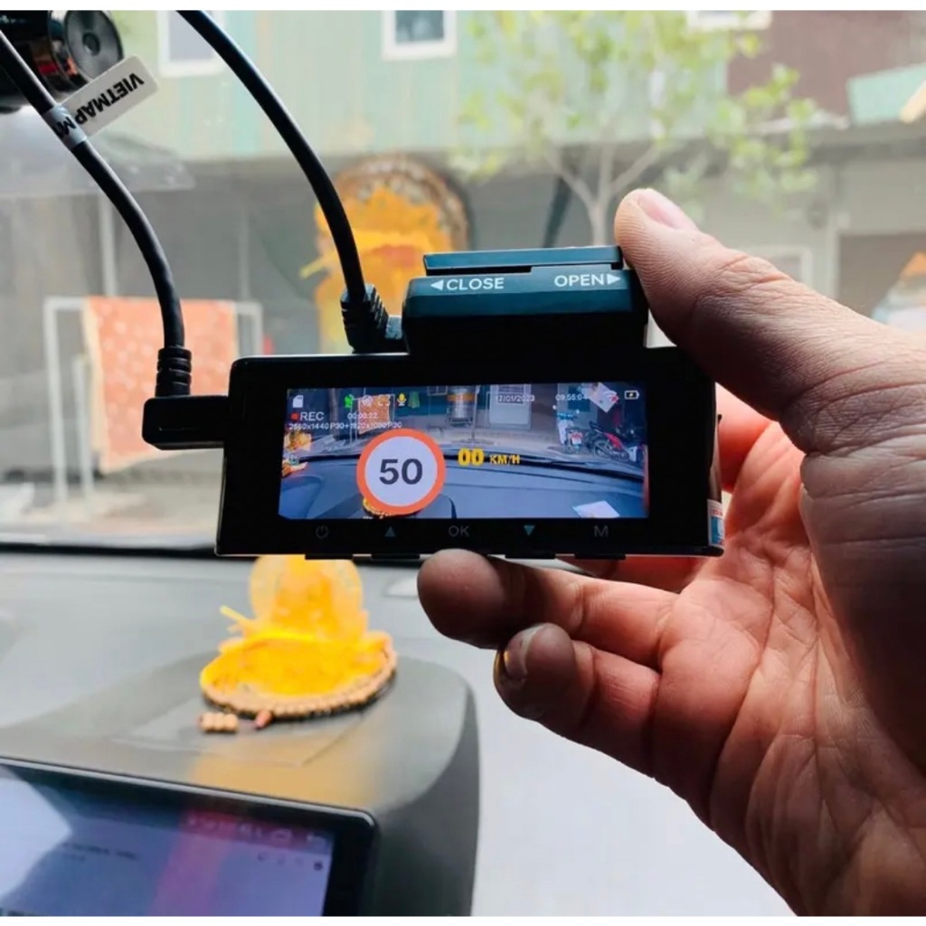 Camera hành trình Vietmap speed Map M1 ( full bộ Trước + sau) bảo hành ...