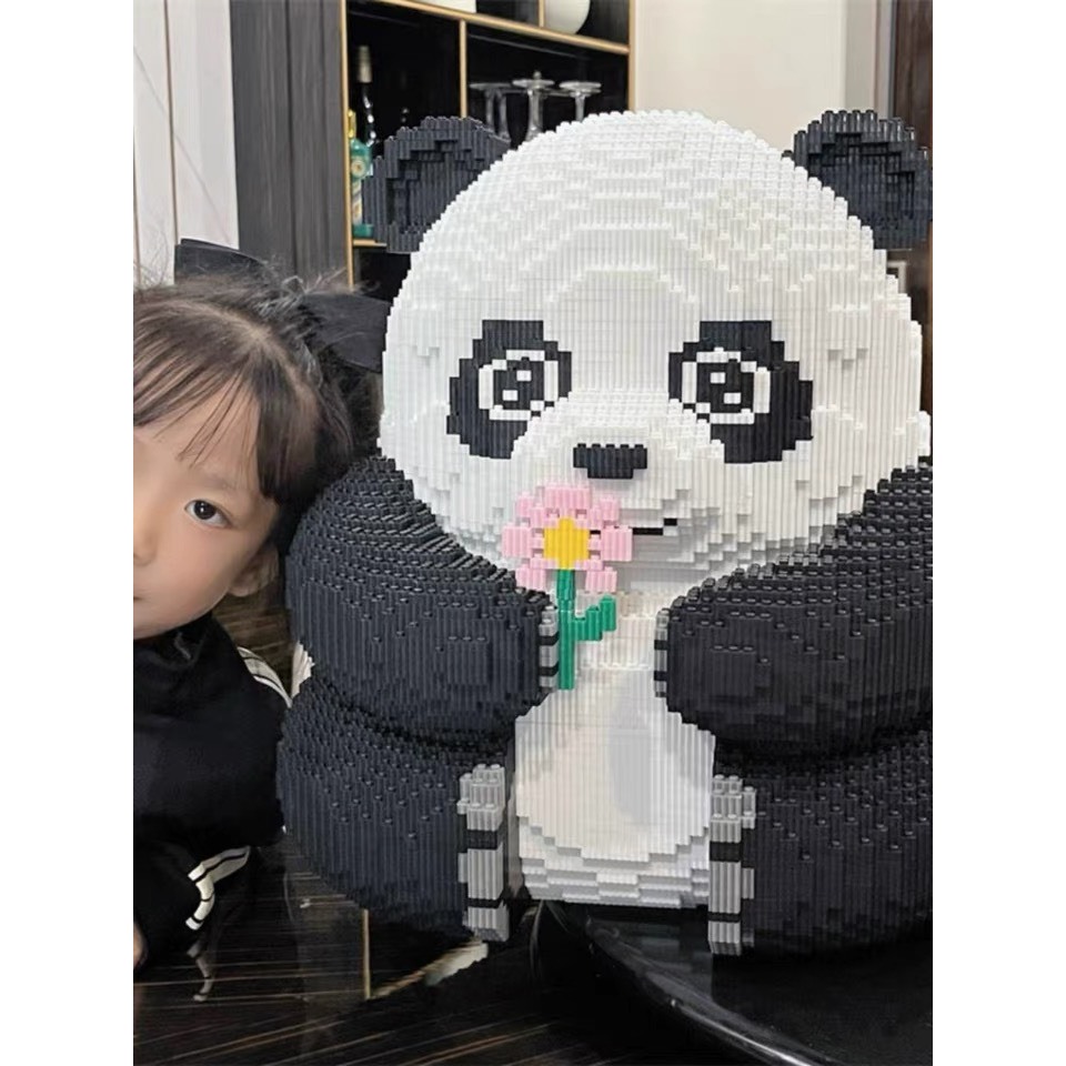 le go lắp ráp mô hình cỡ lớn 29cm gấu trúc nano 3D (HÀNG ĐẸP) | Shopee Việt Nam