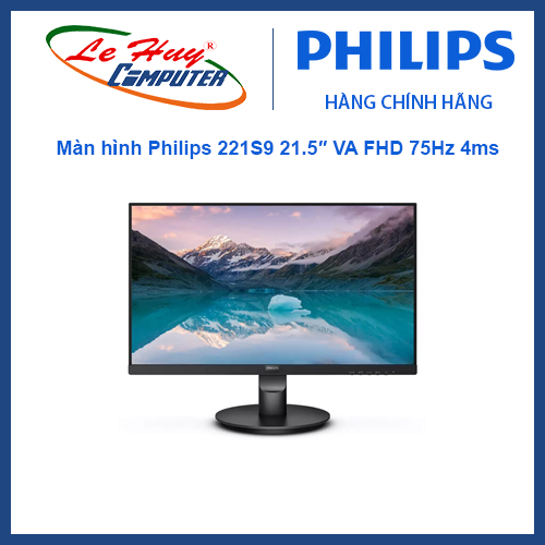 Màn hình máy tính Philips 221S9 22 inch VA FHD 75Hz 4ms | Shopee Việt Nam