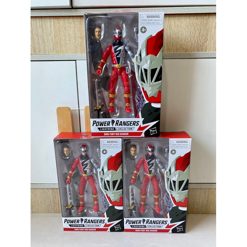 [Mô Hình Chính Hãng] Mô Hình Lightning Collection Dino Fury Red Ranger ...