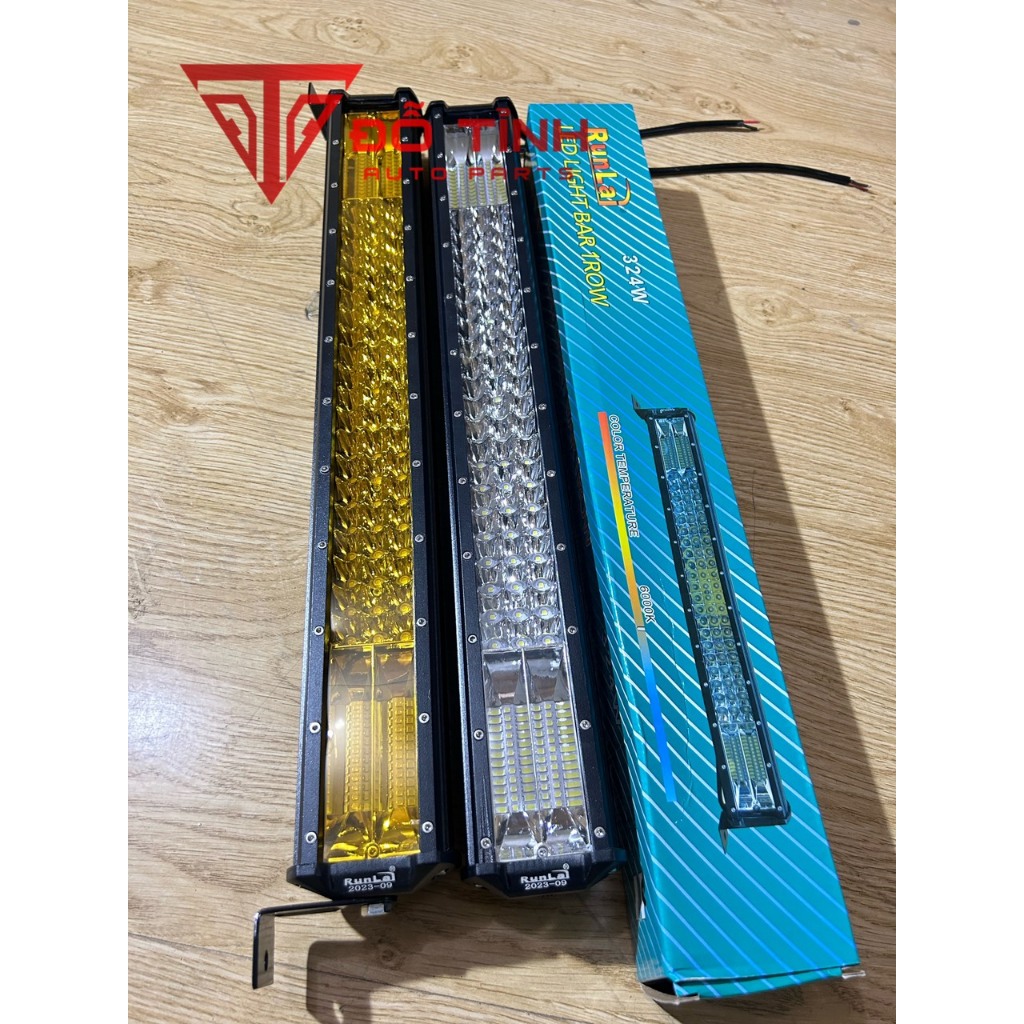 Led Bar trợ sáng ô tô 3 hàng 60cm RunLai. | Shopee Việt Nam