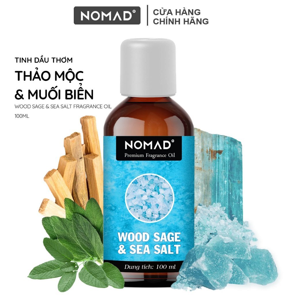 Tinh Dầu Thơm Nomad Wood Sage & Sea Salt | Shopee Việt Nam