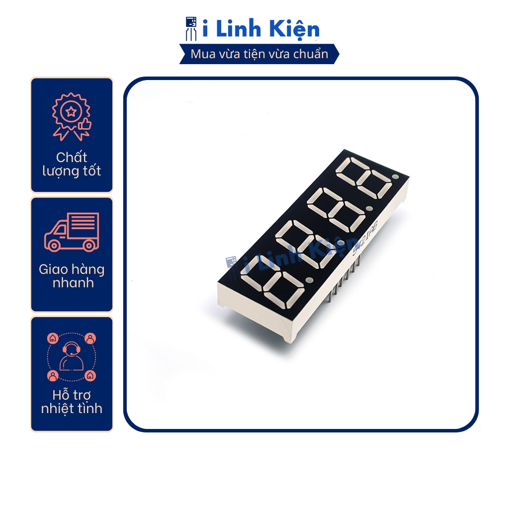 Led 7 thanh 0.28 inch màu đỏ đầy đủ các loại. | Shopee Việt Nam